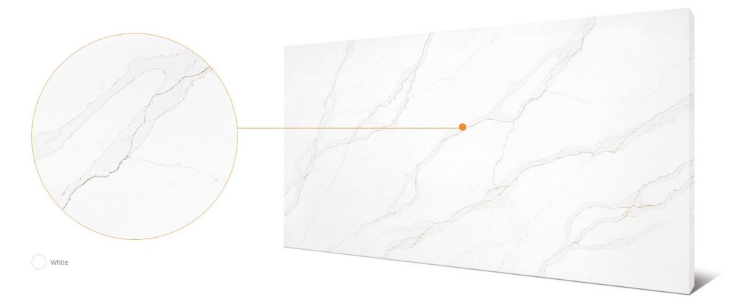 KSTONE - Q6101 Calacatta Gold Quartz