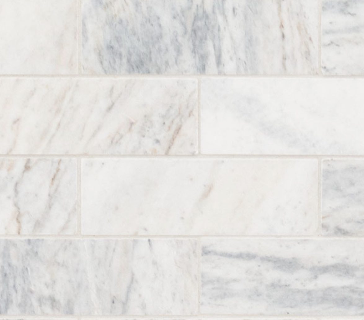 MSI Stone - Capri Blue Honed 2x6 Subway Tile - Backsplash