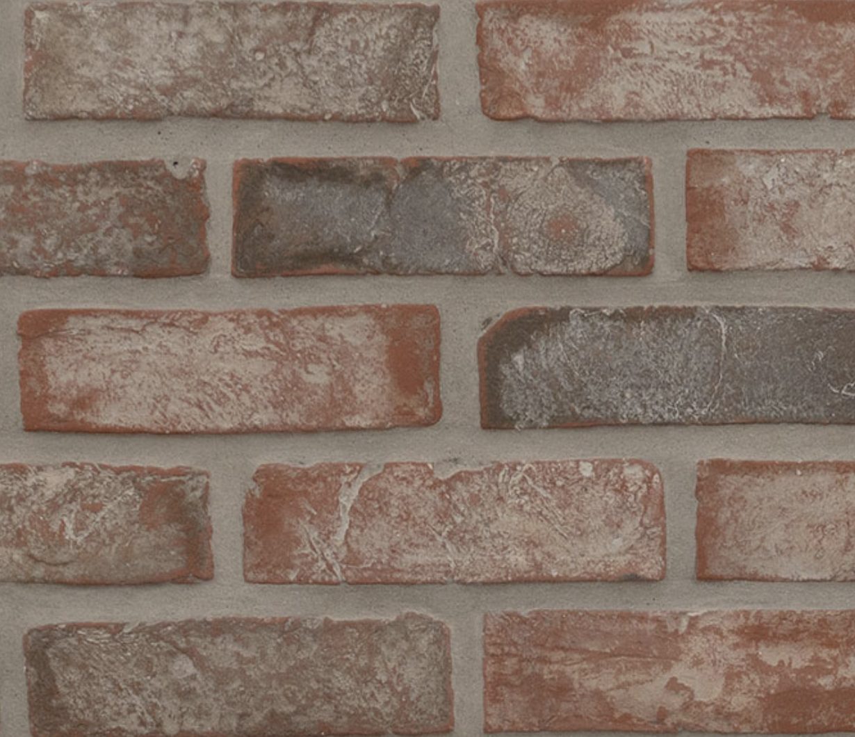 MSI Stone - Thin Brick Veneer - Noble Red Clay Brick 2.25 x 7.5